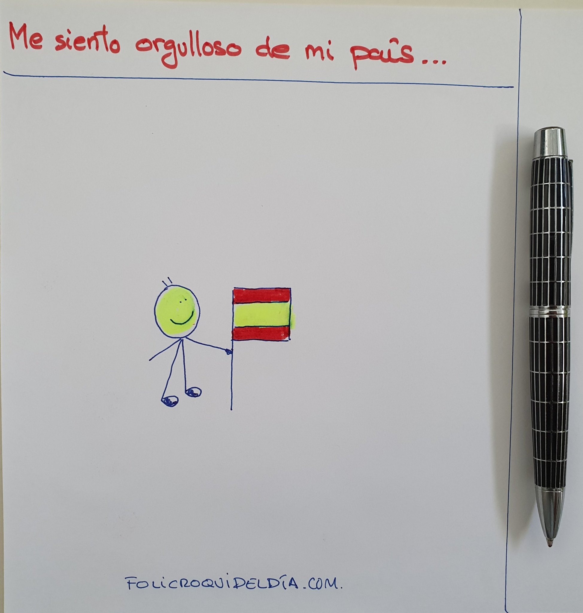 Me siento orgulloso de mi país… – ¡Pon un Folicroqui en tu día!